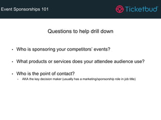 Event Sponsorships 101: How to Grow Your Event Revenue with ...