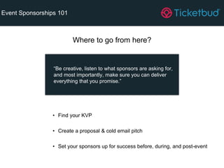 Event Sponsorships 101: How to Grow Your Event Revenue with ...