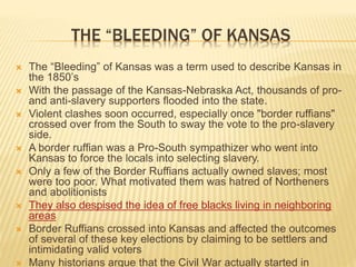 Events that led_to_the_american_civil_war | PPT