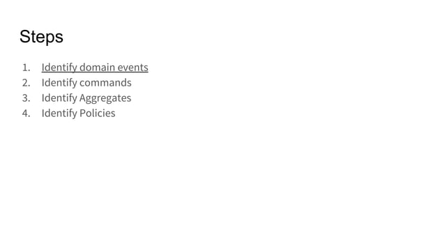 Event storming introduction | PDF | Technology & Computing