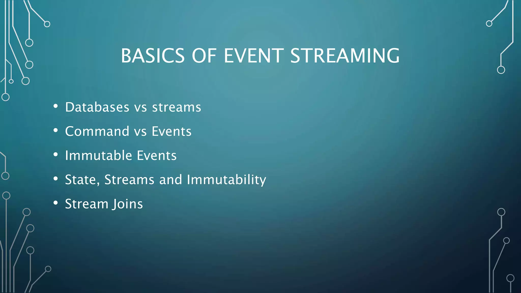 Event Streaming Architecture - Deep Dive | PPT