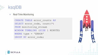 Building a Real-time Streaming ETL Framework Using ksqlDB and NoSQL | PDF