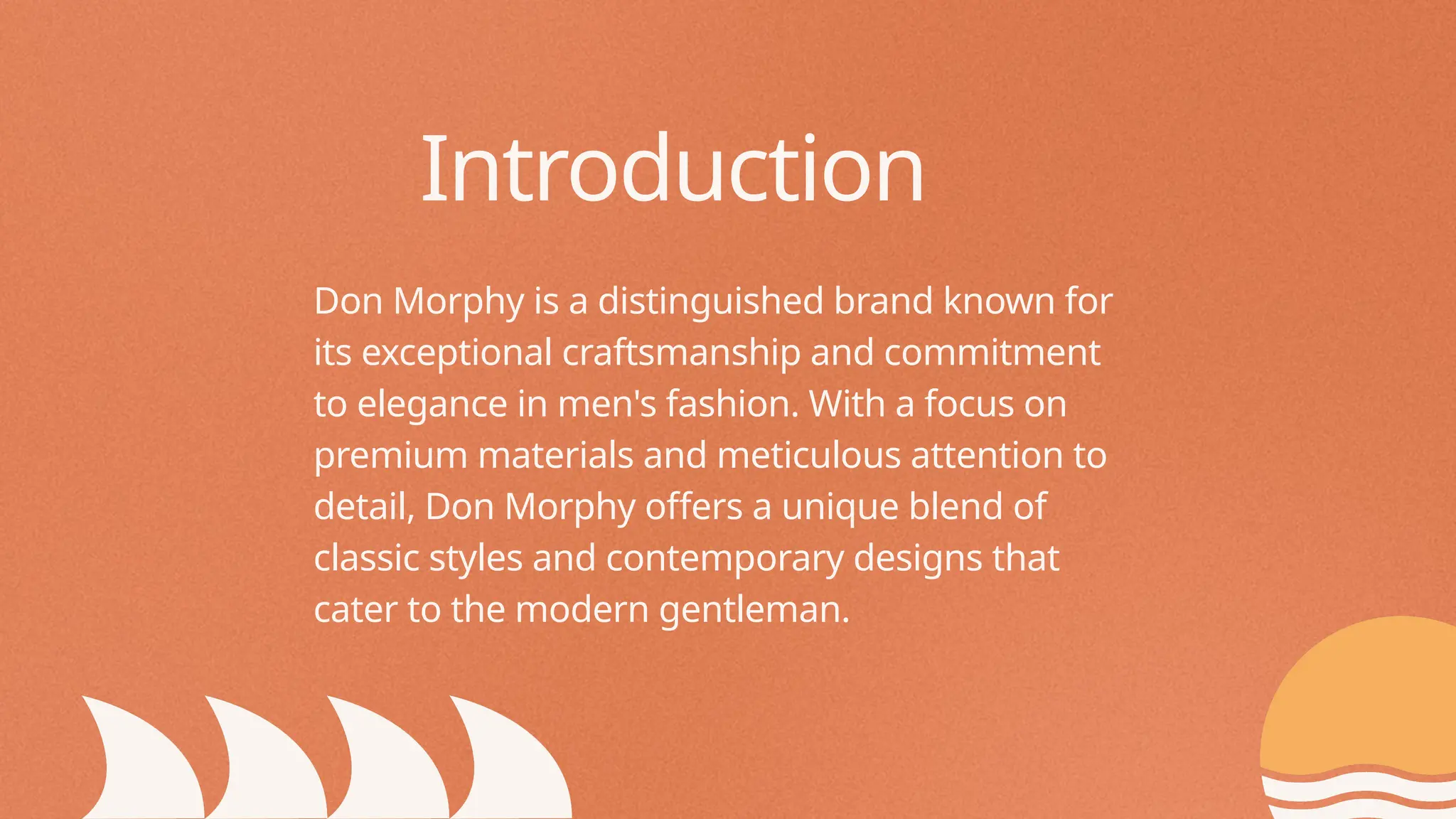 Event Suits for men choose your attire with Don Morphy | PPT