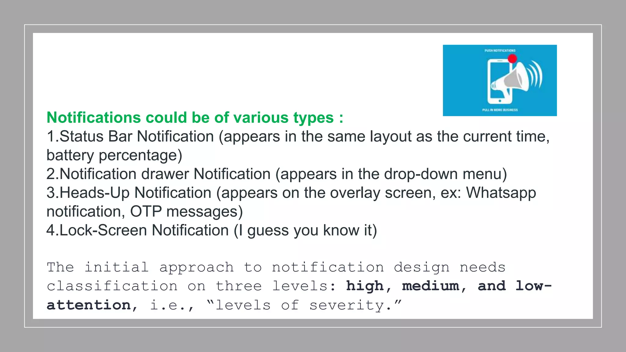 Events vs Notifications | PPT