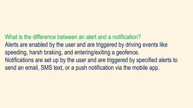 Events vs Notifications | PPT