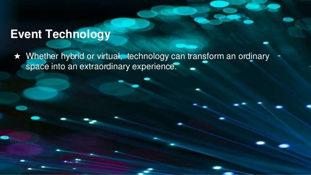 Event technology That is revolutionising the sector.pptx