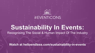 Sustainable Events Using Event Technology | PDF