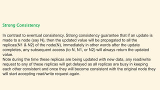 Eventual consistency vs Strong consistency what is the difference | PPT