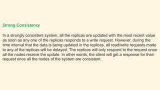 Eventual consistency vs Strong consistency what is the difference | PPT