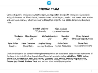 Eventure Presentation | PDF