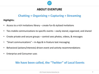 Eventure Presentation | PPT