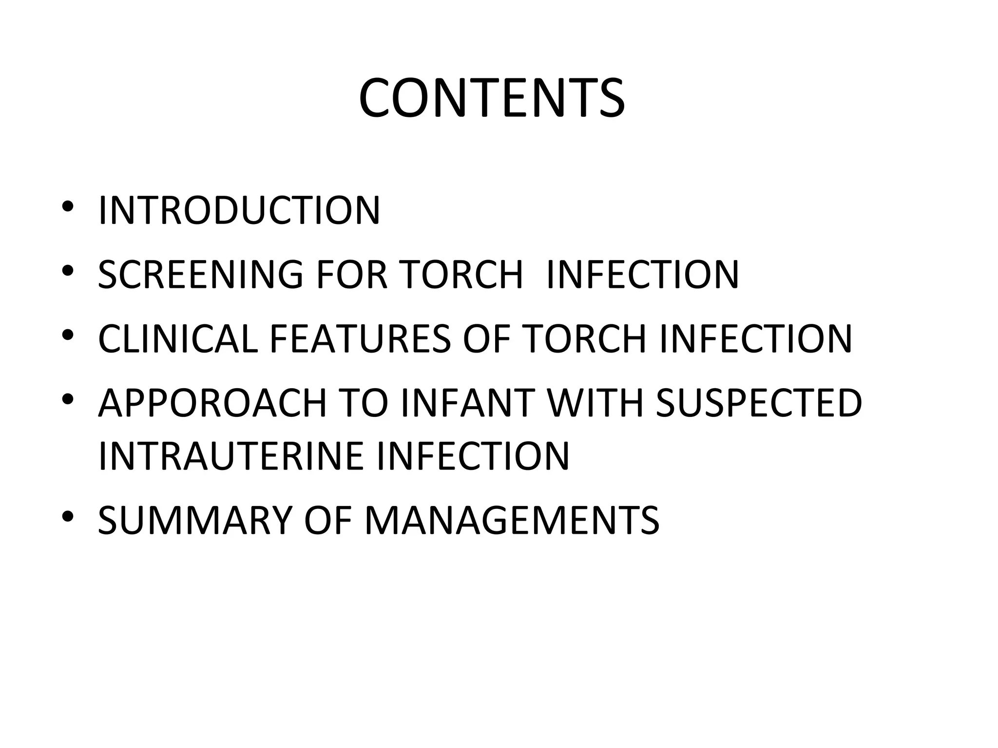 Torch Infection | PPT