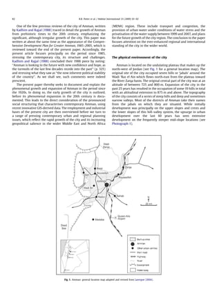 Ever growing amman, jordan_urban expansion social polarisation and ...