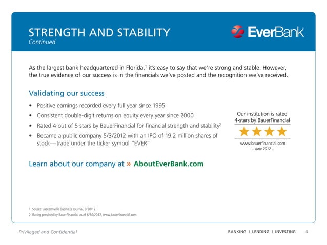EverBank - Residential Lending | PPT