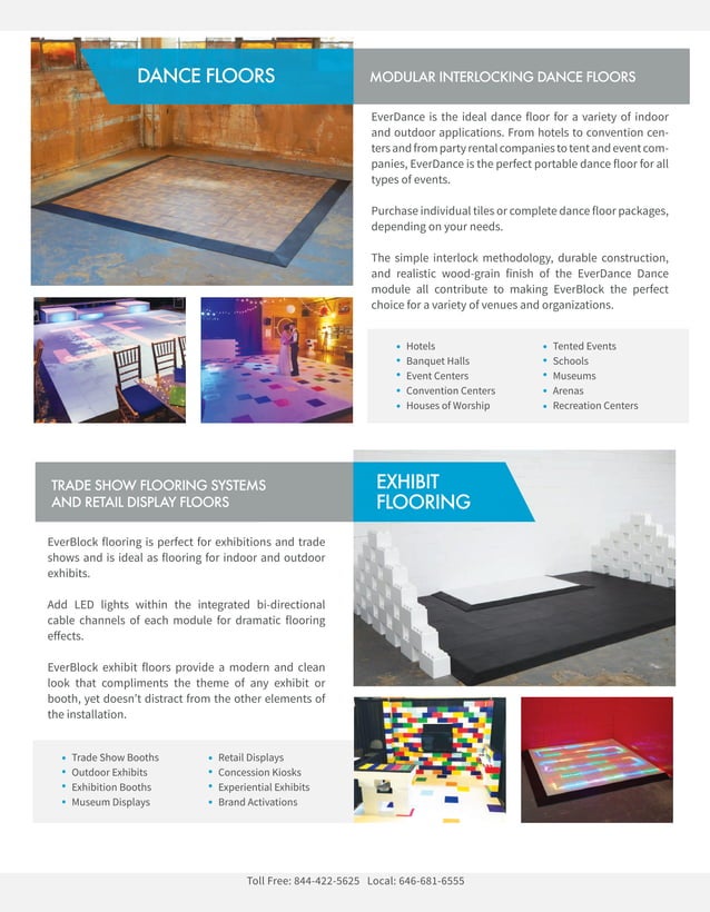 EverBlock Modular Flooring Brochure | PDF | Sports