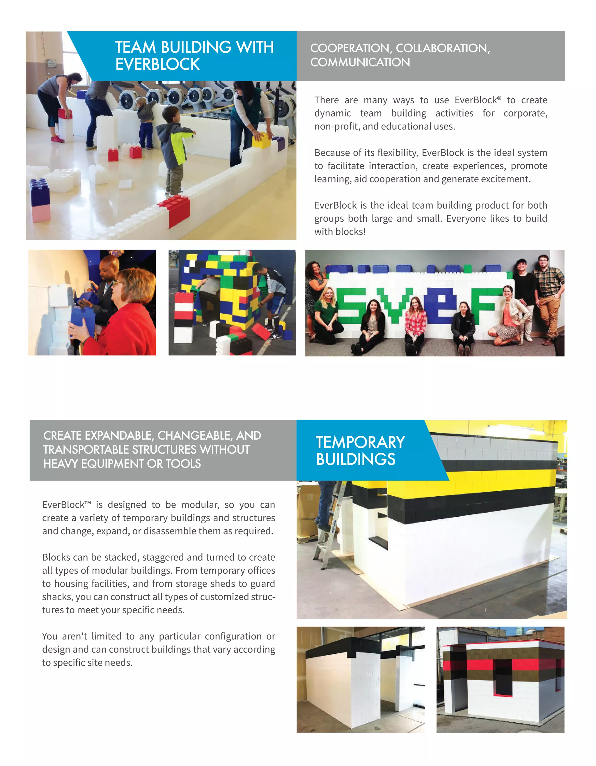 EverBlock Modular Building Blocks - brochure 2019 | PDF