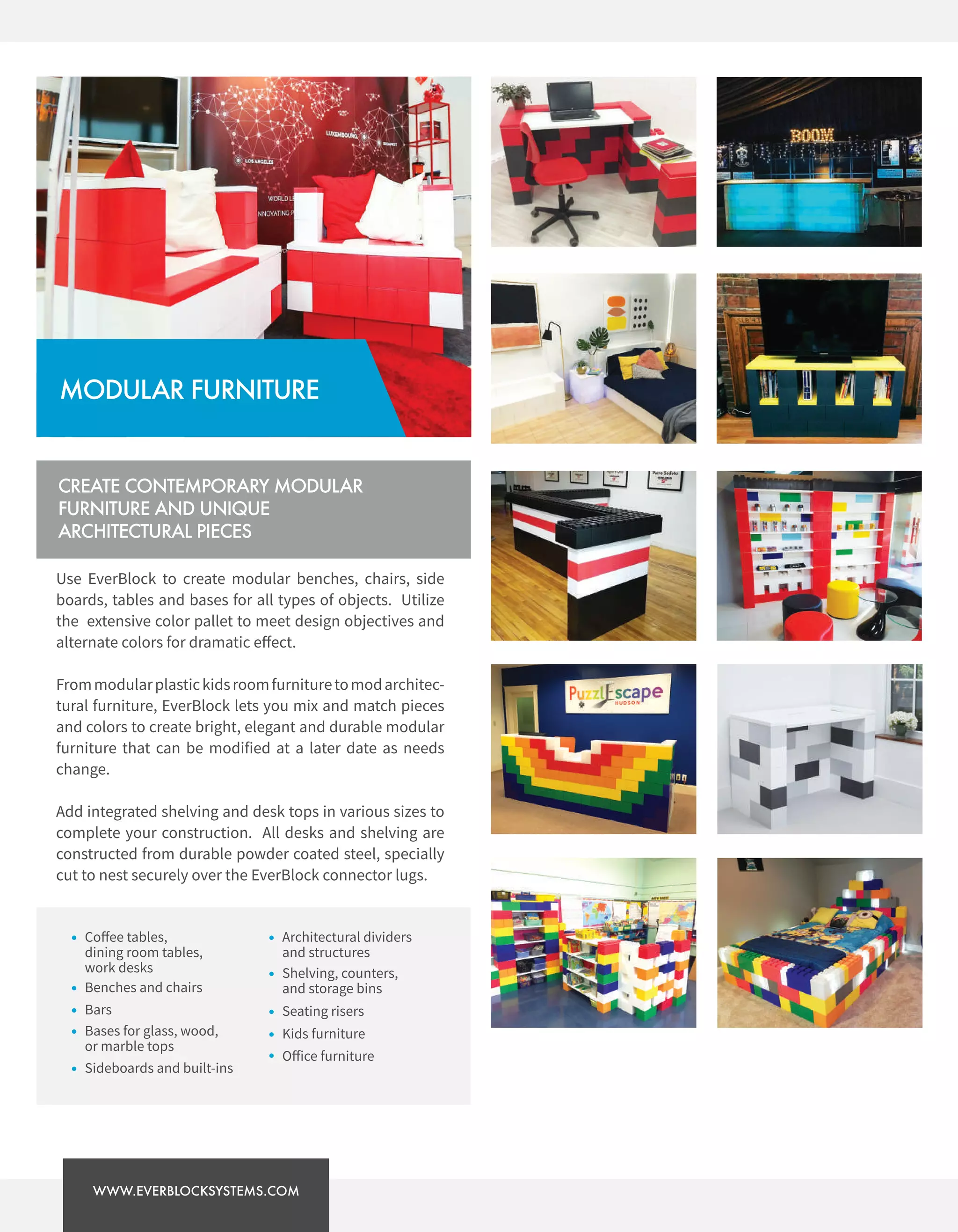 EverBlock Modular Building Blocks - brochure 2019 | PDF