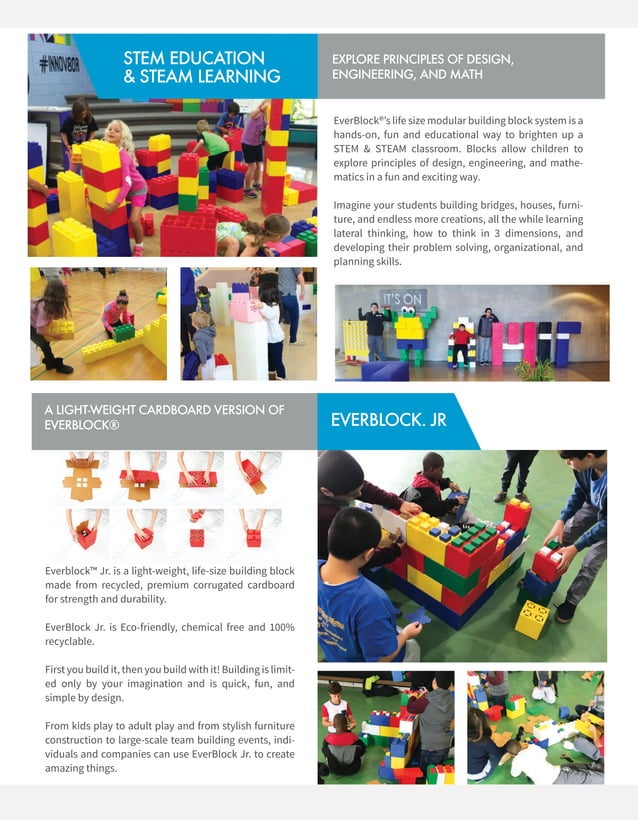 EverBlock Modular Building Blocks - brochure 2019 | PDF