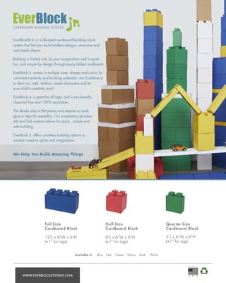 EverBlock Modular Building Blocks - brochure 2019 | PDF