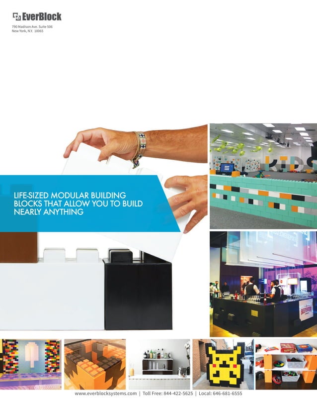 EverBlock Modular Building Blocks - brochure 2019 | PDF