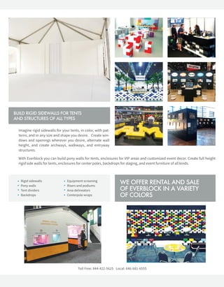 EverBlock Modular Building Blocks - brochure 2019 | PDF