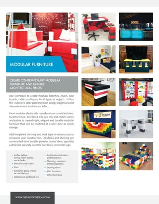 EverBlock Modular Building Blocks - brochure 2019 | PDF