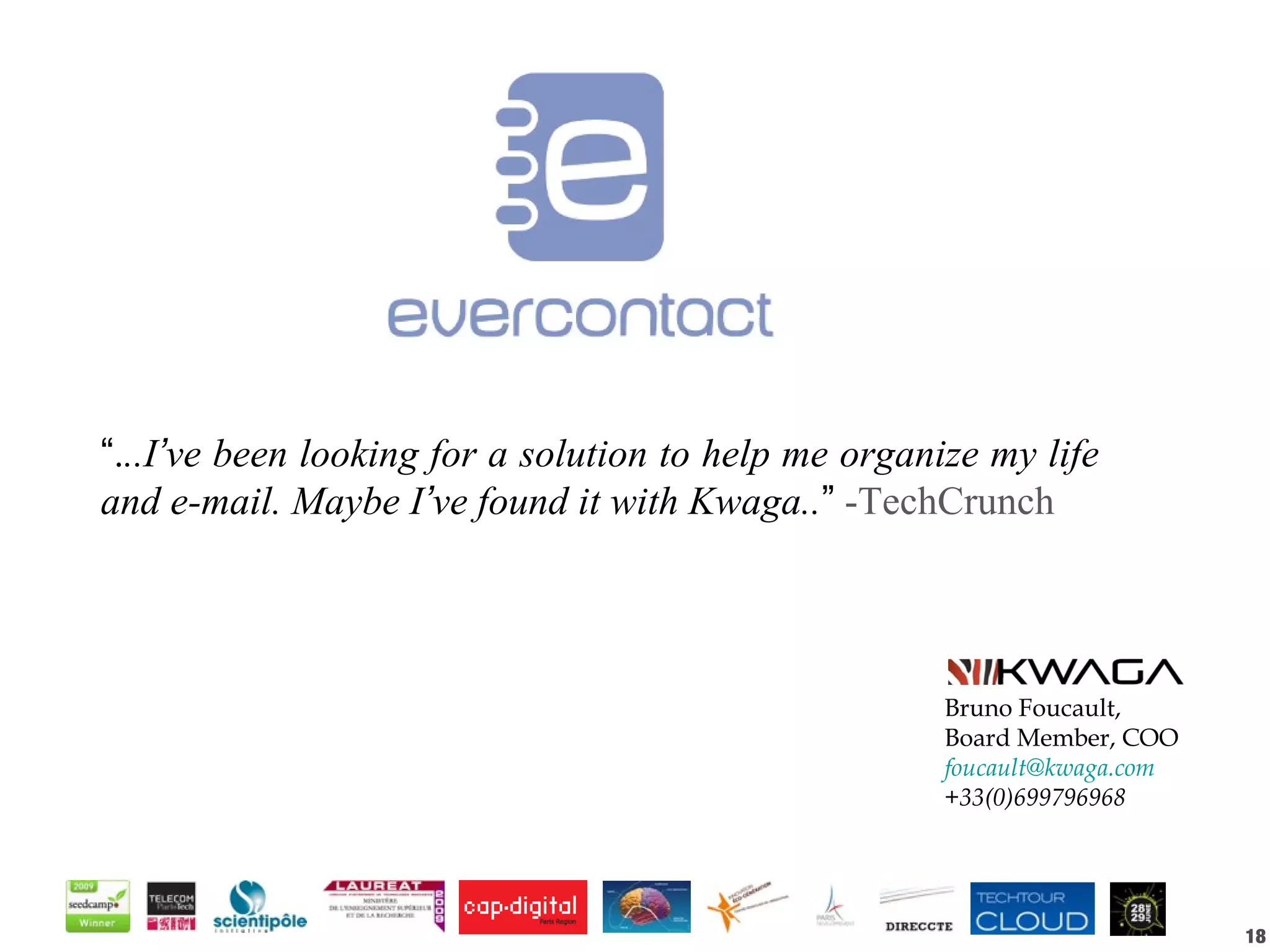 Evercontact presentation | PPT | Email | Internet