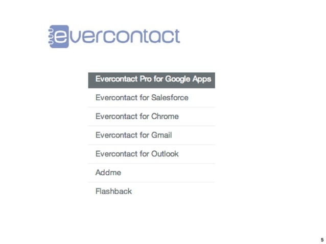 Evercontact presentation | PPT | Email | Internet