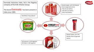 Eveready - Retail Infrastructure Development through SFA | PPTX
