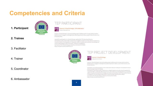 Erasmus Plus Virtual Exchange recognition system | PPTX | Education