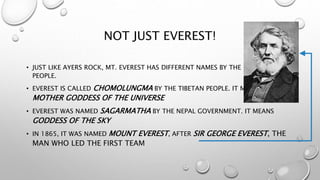 Mount Everest | PPTX