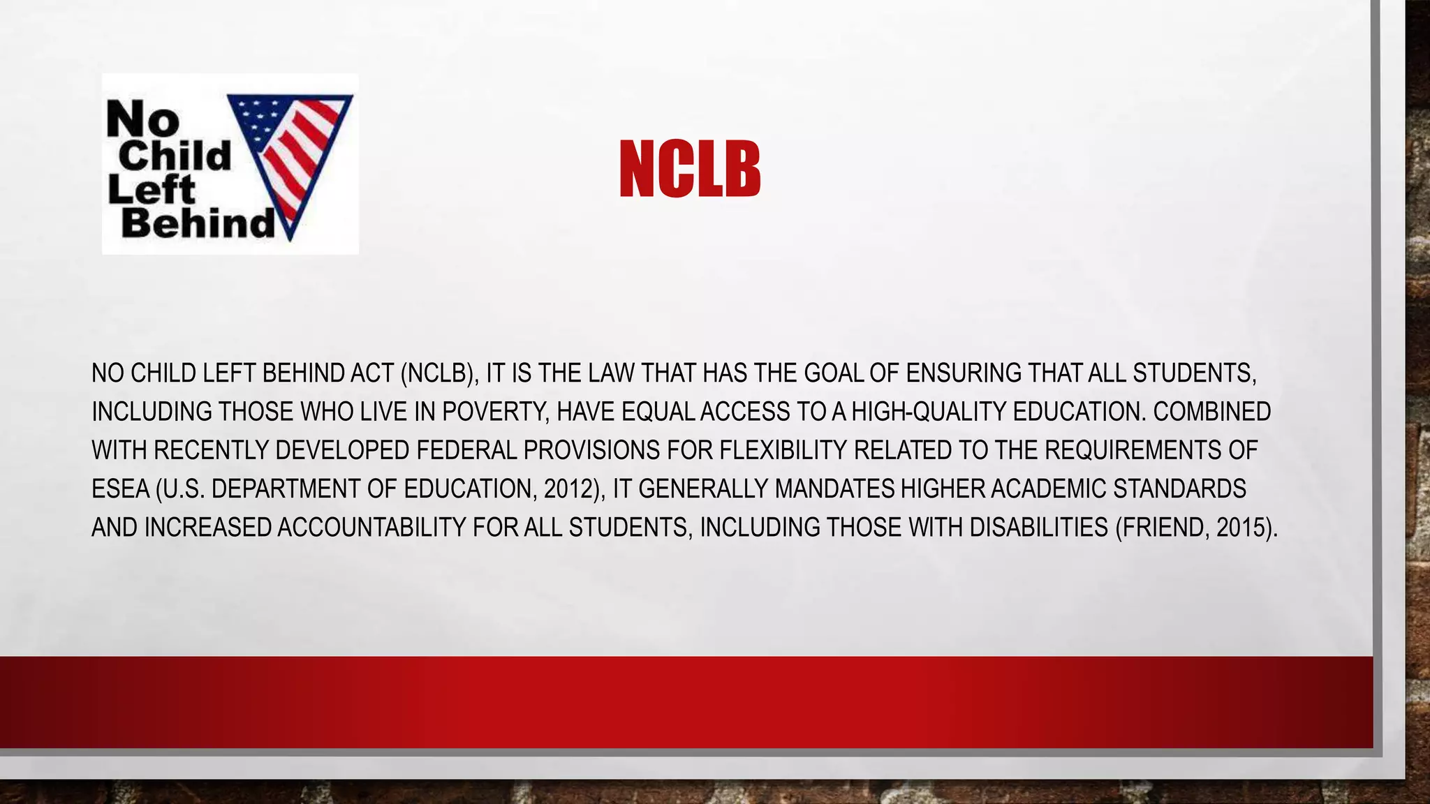 the history of special education | PPTX