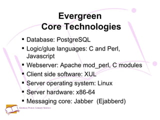 Evergreen - Future of the ILS | PPT