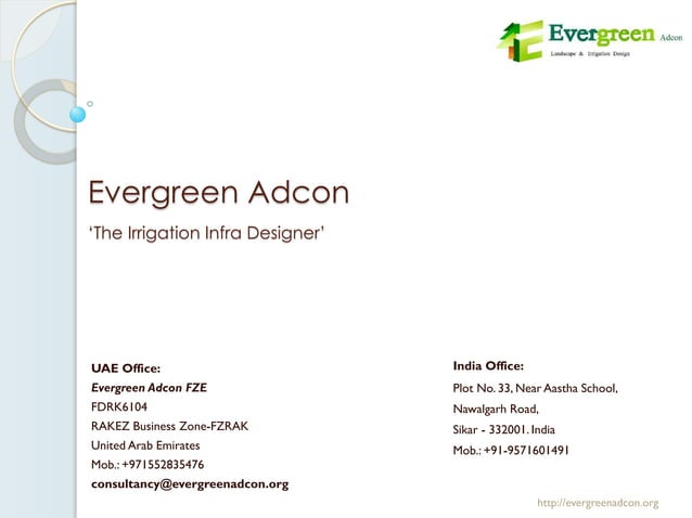 Evergreen adcon 2020 | PPT
