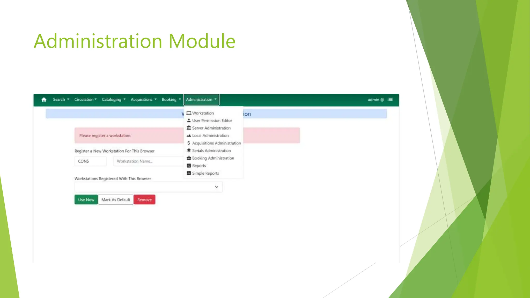 EVERGREEN LIBRARY MANAGEMENT SOFTWARE | PPTX