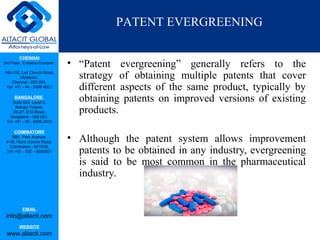 Evergreening of patents | PPT