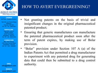 Evergreening of patents | PPT