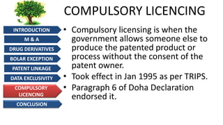 Evergreening of patents in pharma field (Rahul Pokale) | PPTX