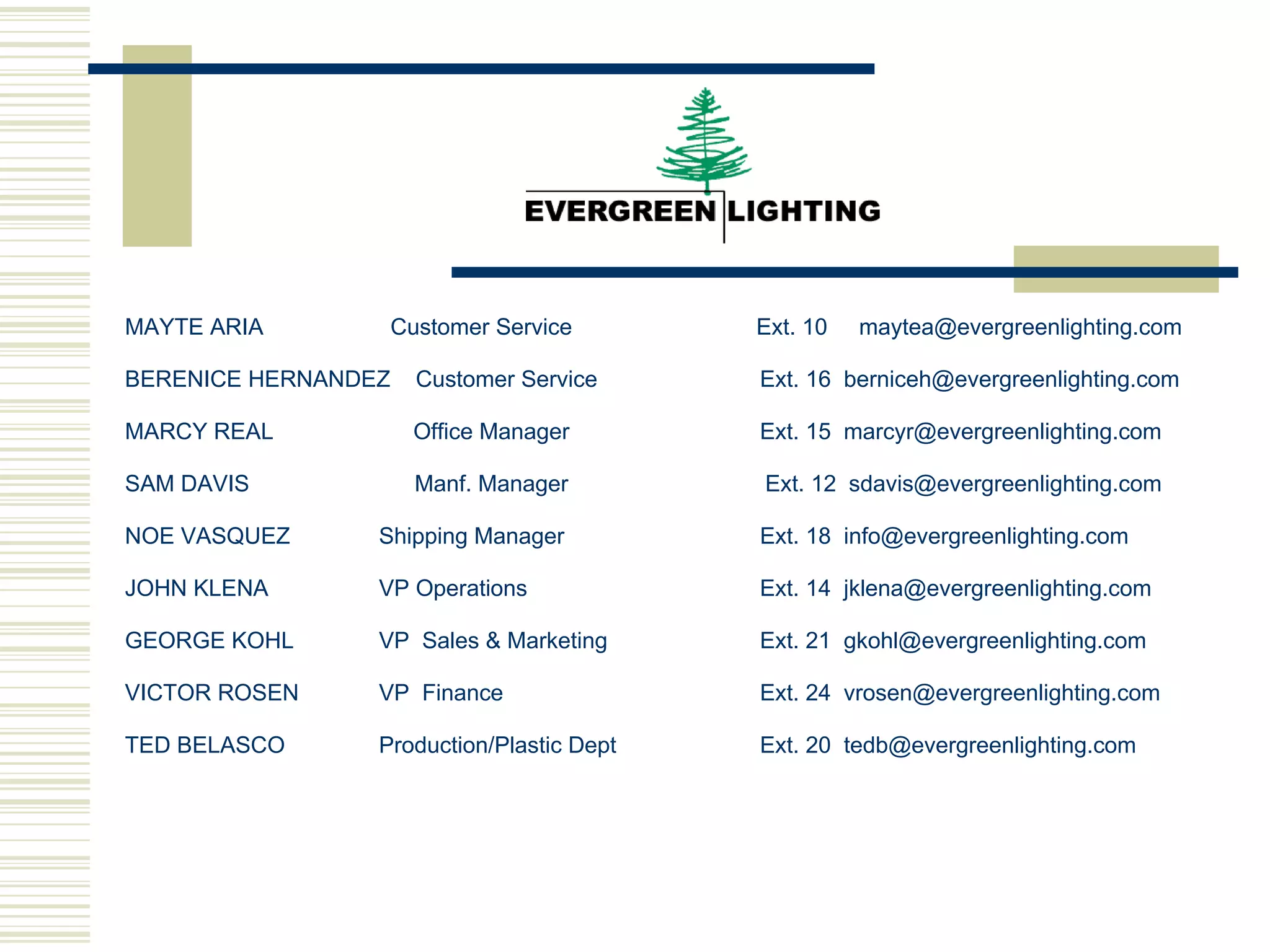 Evergreen presentation | PPT