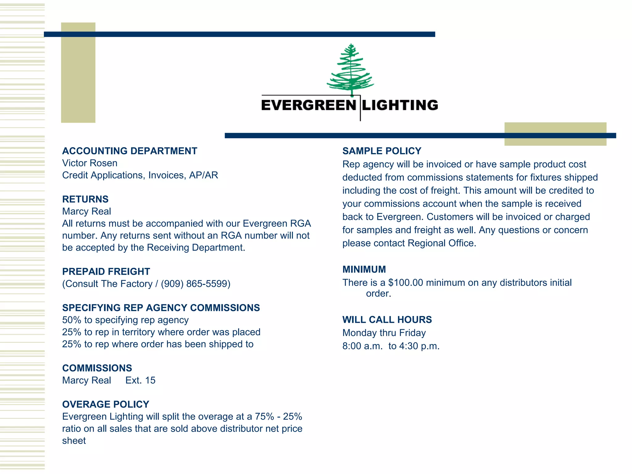 Evergreen presentation | PPT