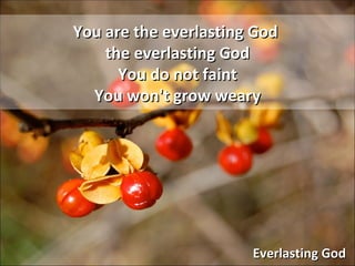 Everlasting God | PPT