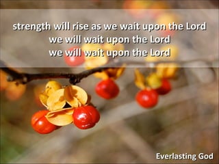 Everlasting God | PPT