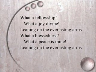 Everlasting arms | PPS
