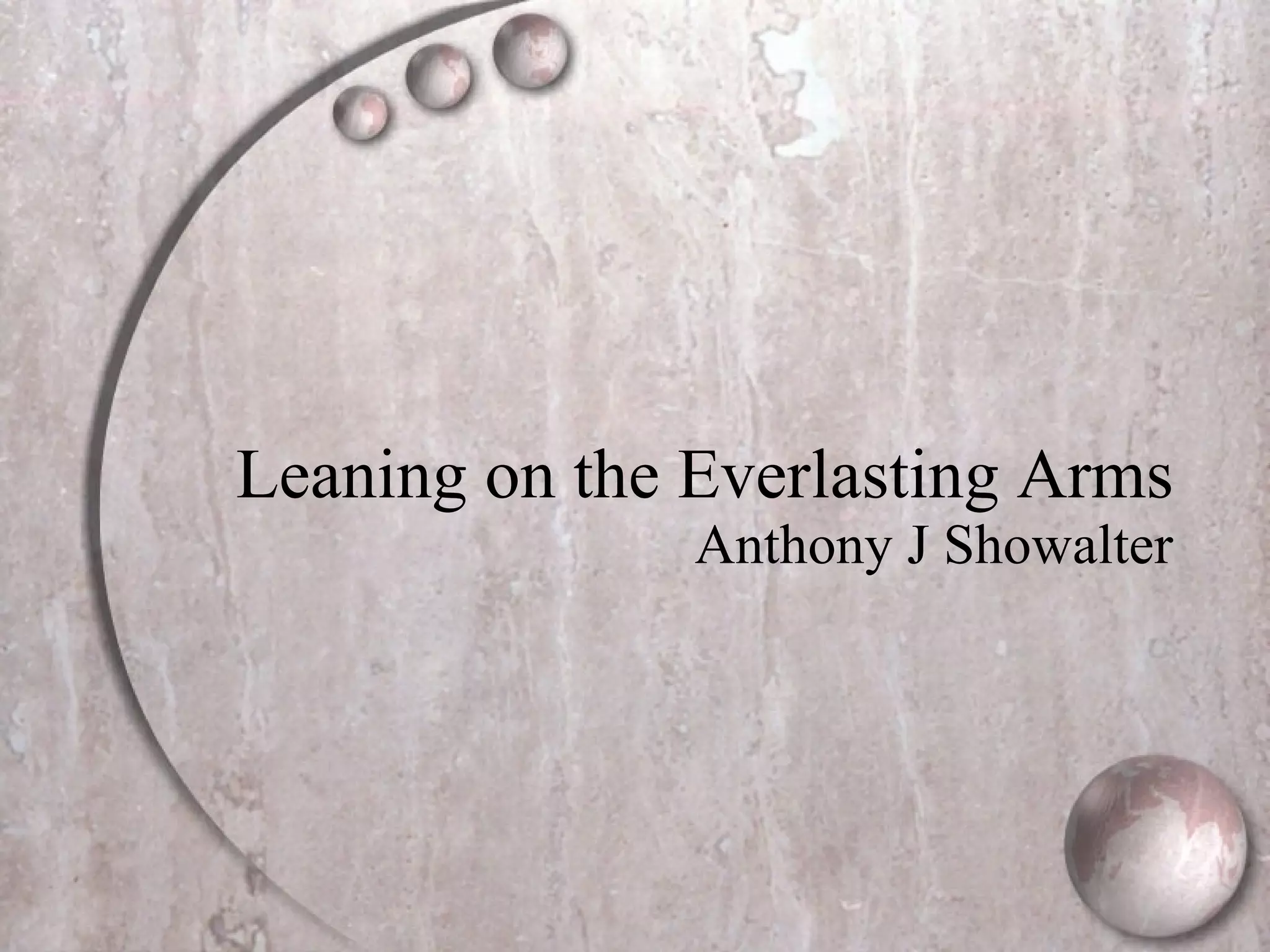 Everlasting arms | PPS