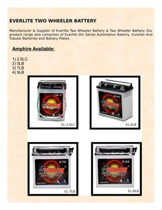 V. B. Corporation, Surat, Automotive Batteries | PDF