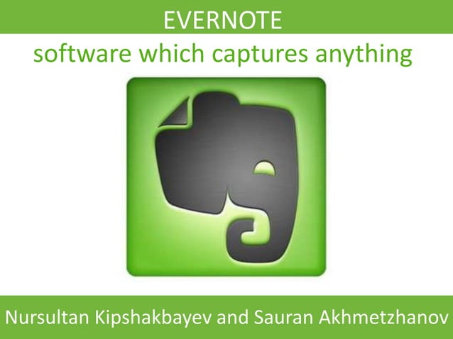 Evernote | PPT