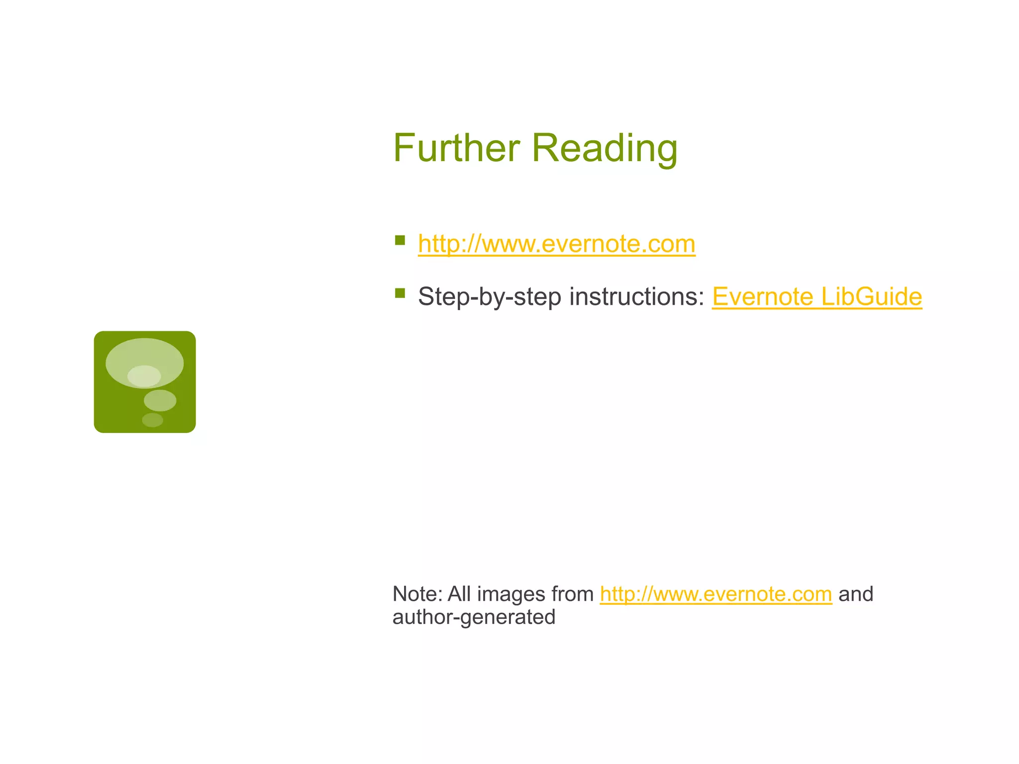 Evernote Presentation | PPTX