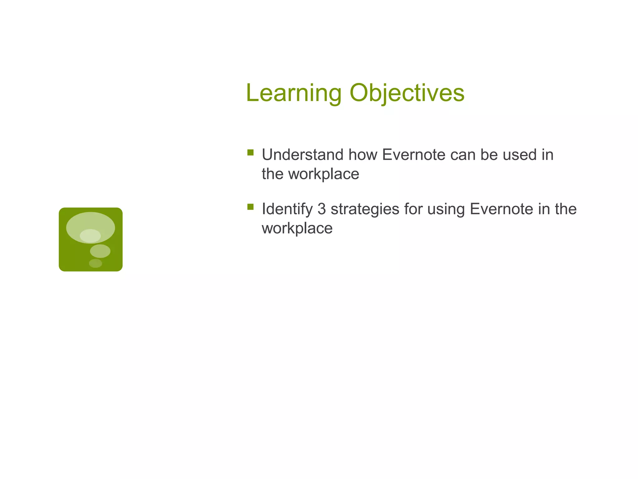 Evernote Presentation | PPTX
