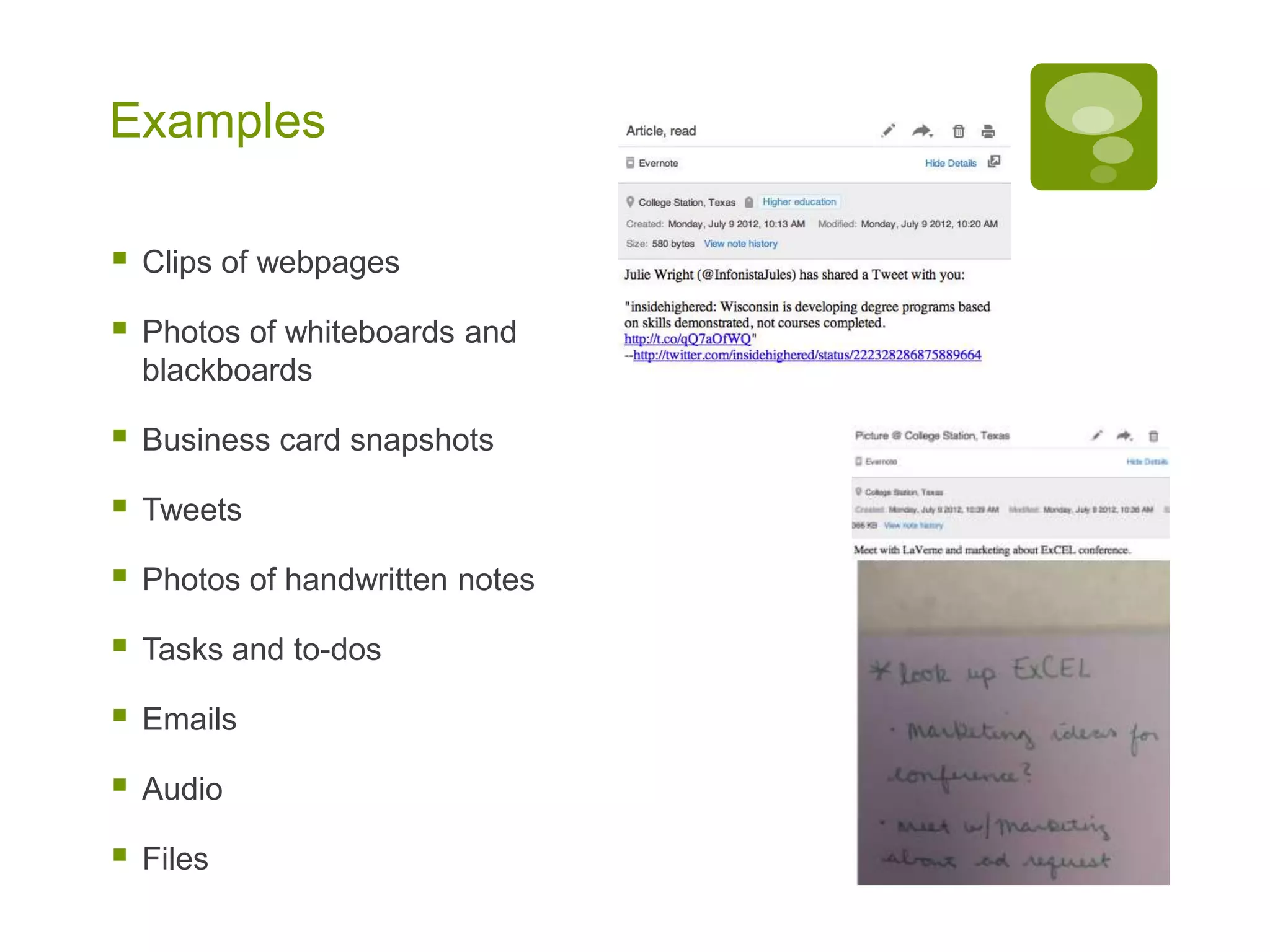 Evernote Presentation | PPTX