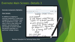 Evernote samples | PPT